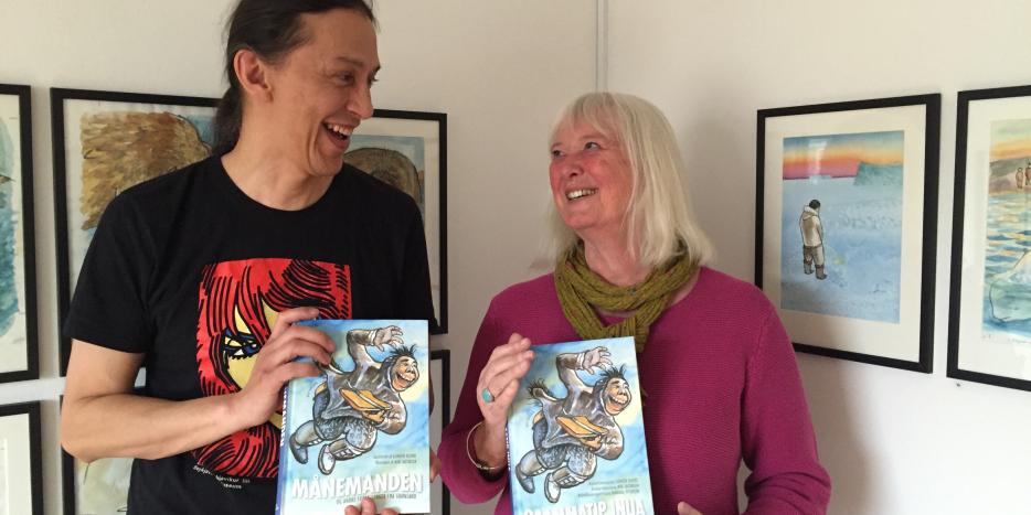 Gunvor Bjerre voksede op med grønlandske sagn: Nu har hendes bog vundet ...